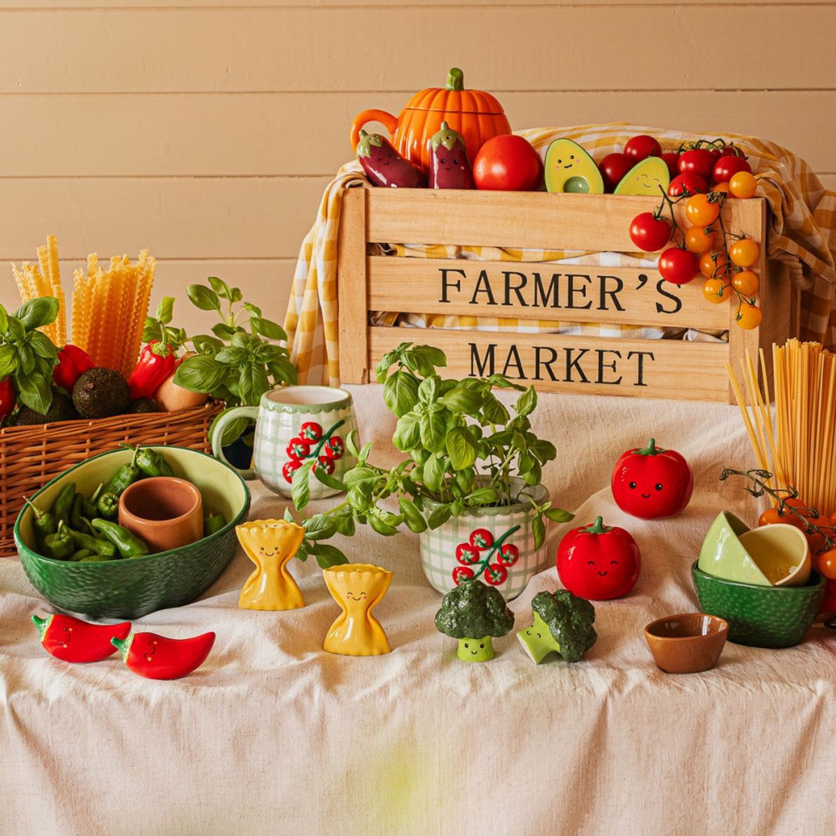 salt og pepperbøsser brokkoli sass & belle - Frøken Rosa